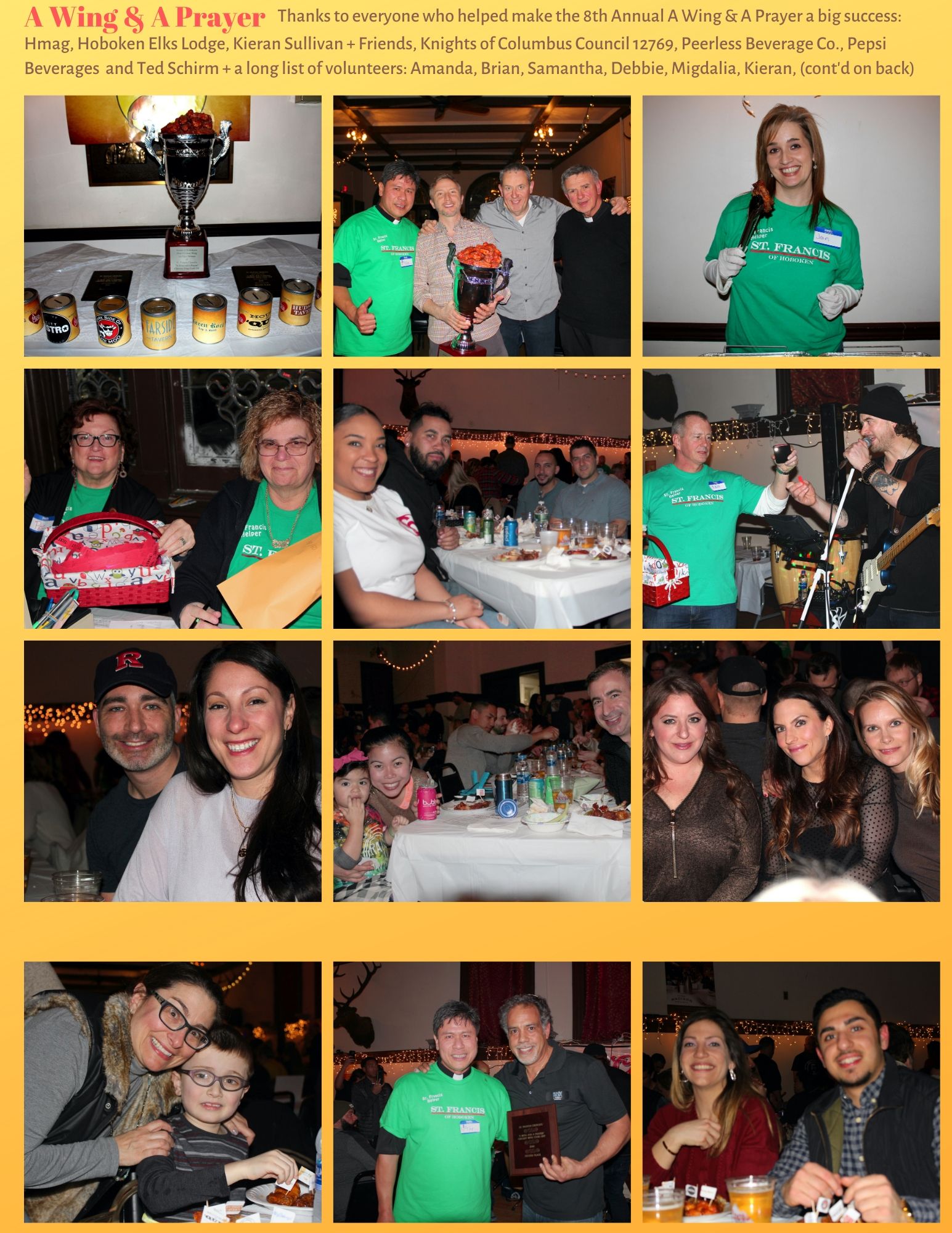 Wing Prayer Photo Collage – St. Francis Church